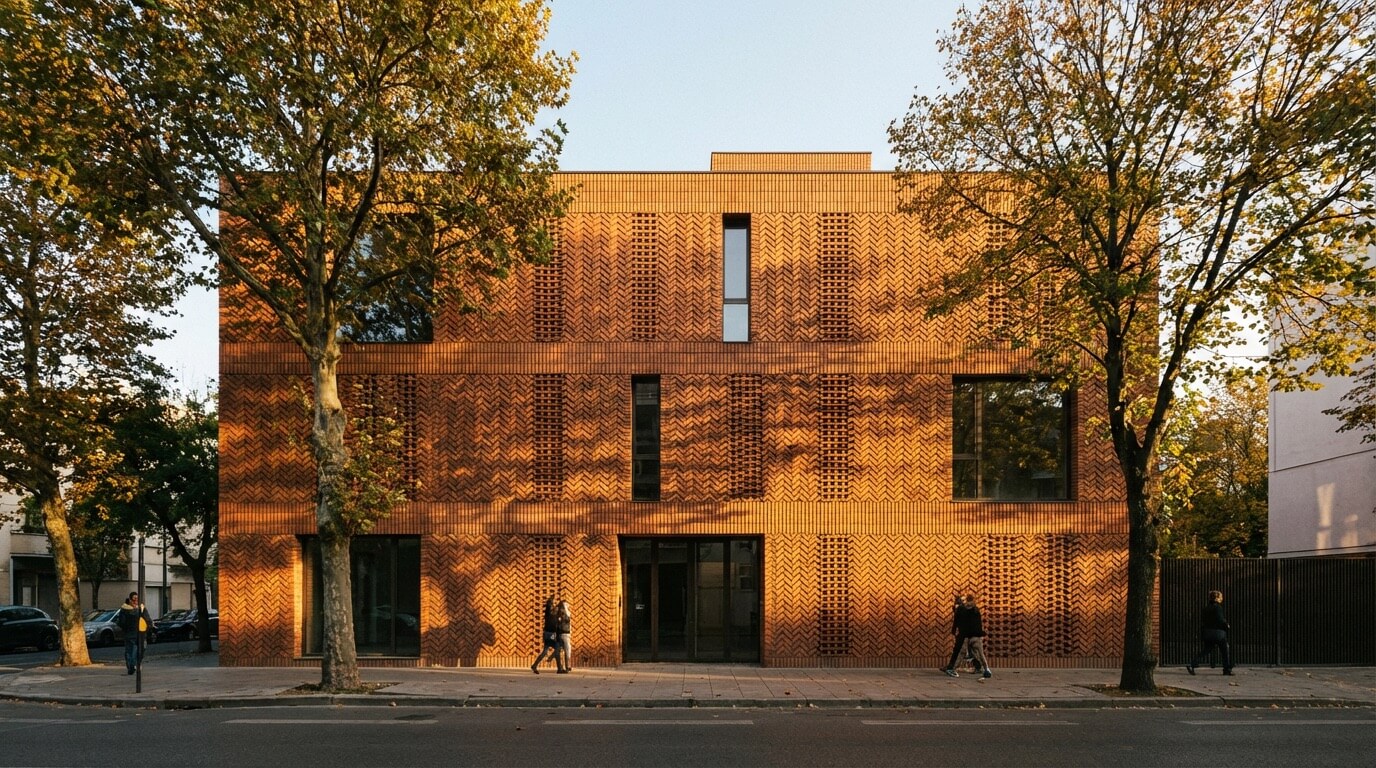 Pattern Drenching: The Boldest Facade Trend of the Year | Visualizee.ai ...